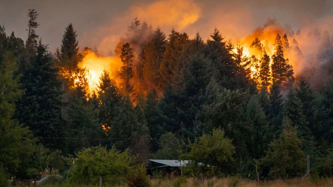 Patagonia en llamas: Evacuación de más de 3.000 turistas y devastación ...